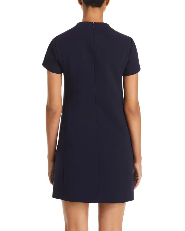 Theory Jasneah Admiral Crepe Mini Dress - Deep Navy | Editorialist